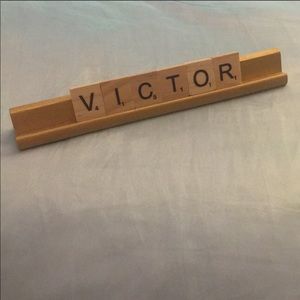 Accessories | Scrabble Tile Name Plates | Poshmark